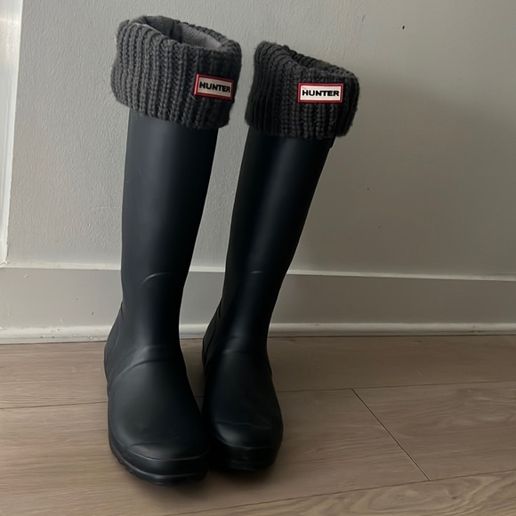 Hunter | Shoes | Hunter Boots With Matching Inserts | Poshmark